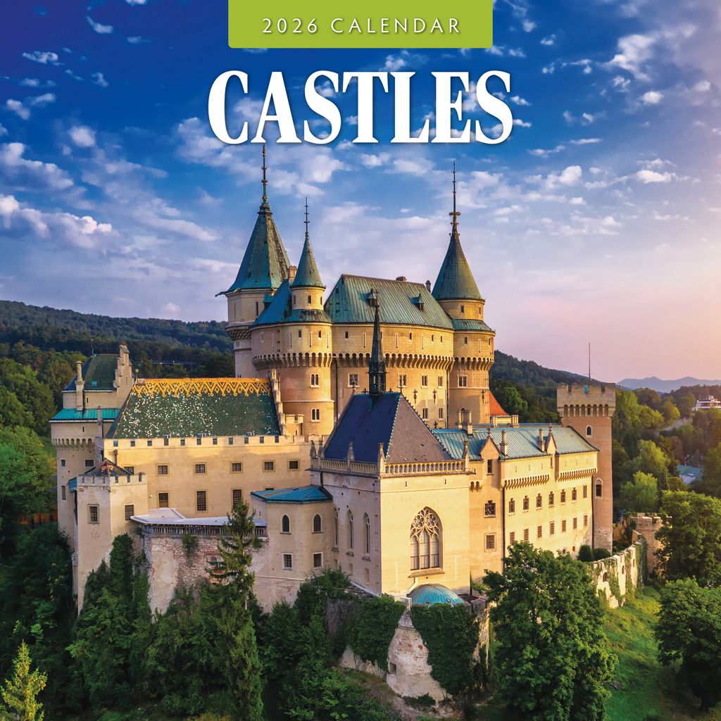 Buying Castles Calendar 2026? Easily and quickly ordered online